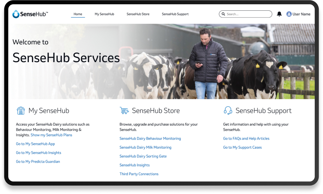 SenseHub Dairy - SenseHub